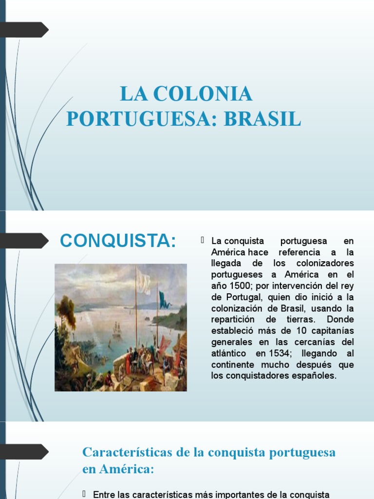La Colonia Portuguesa | PDF | Portugal | Brasil