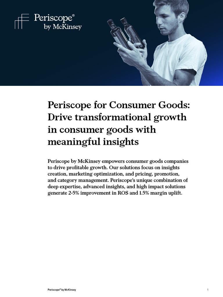 Periscope For Consumer Goods | PDF | Analytics | Marketing