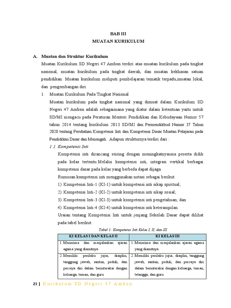 6 BAB III SDN 47 Ambon 2022 2023 | PDF