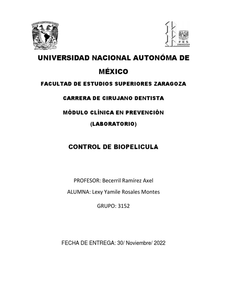 Protocolo Control de Placa | PDF | Higiene oral | Odontología