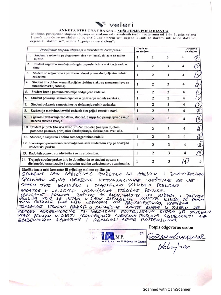 Anketa I Uputnica - Jan Barićevac | PDF