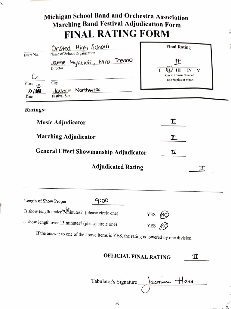 Msboa Marching Band Festival | PDF | Musical Compositions | Elements Of ...