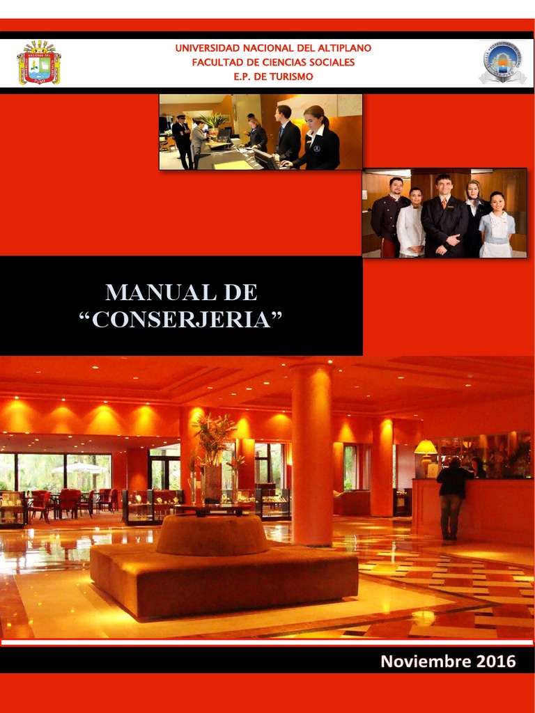 MDCF - Docx .............. Conserjeria | PDF | Hotel