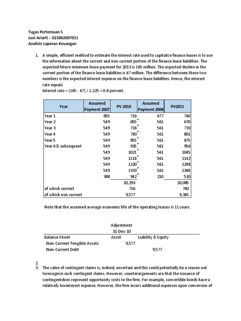 Tugas Pertemuan 5 | PDF | Lawsuit | Stocks