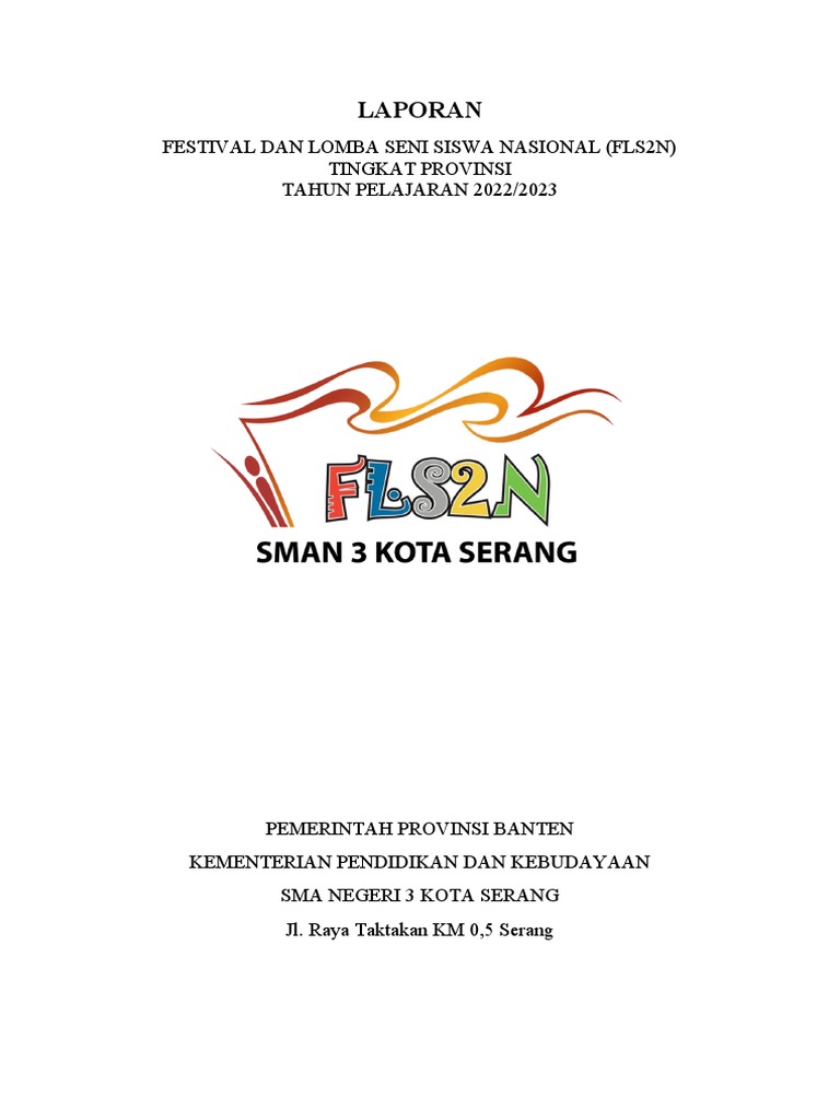 Laporan FLS2N 2022 TK PROVINSI | PDF