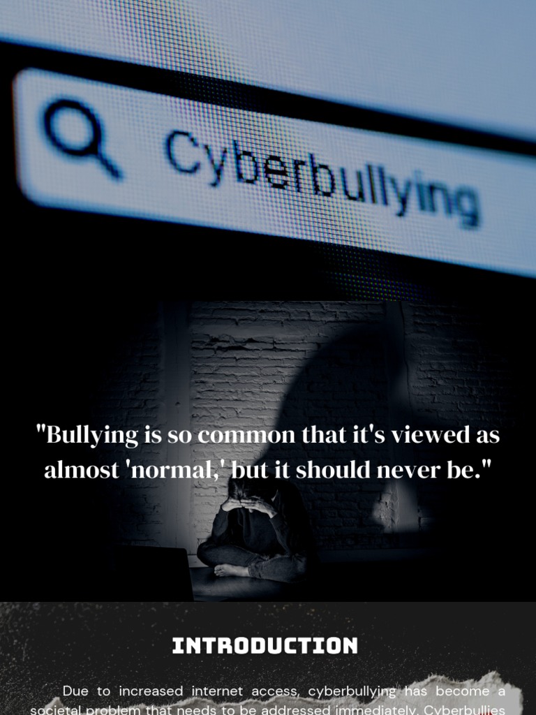 Cyberbullying Effects on Filipino Youth | PDF | Cyberbullying | Bullying