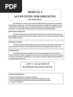 Fabm 1: Quarter 3 - Module 7: Recording Transactions of A Service ...