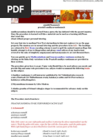 Achamanam | PDF | Hand | Indian Religions