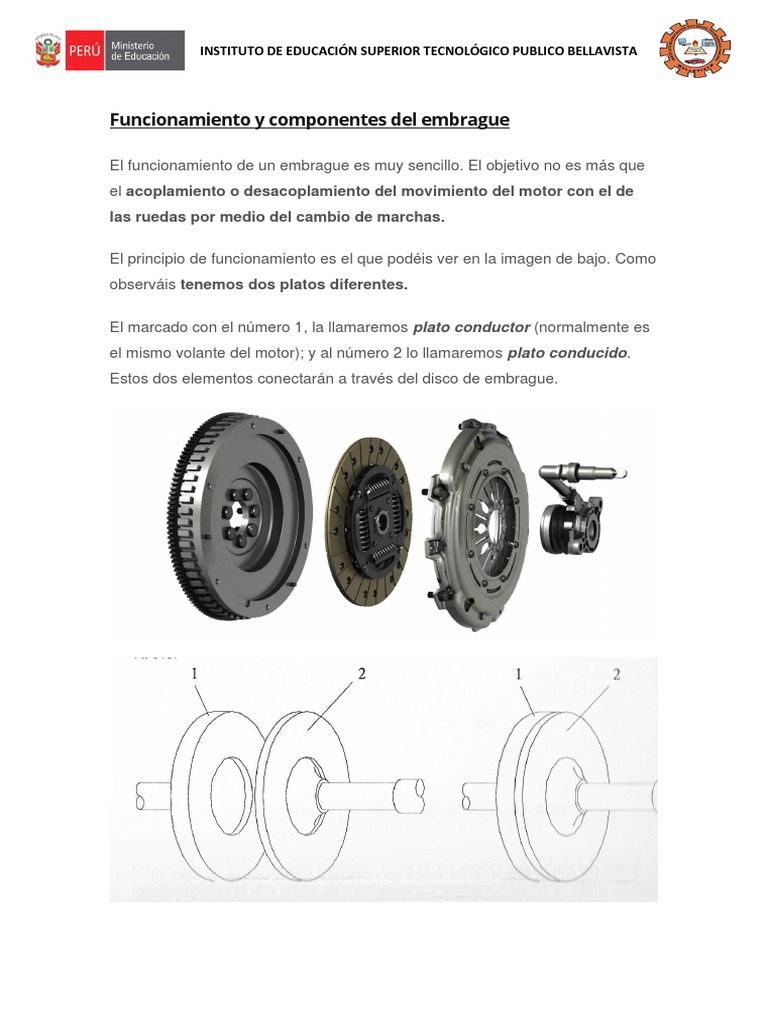 Embrague | PDF | Embrague | Rodamiento (Mecánico)