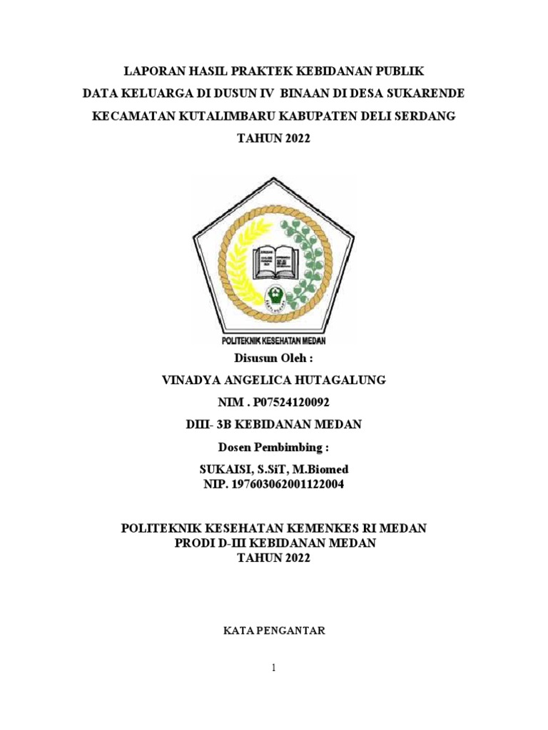 Praktek Kebidanan Publik di Desa Sukarende | PDF