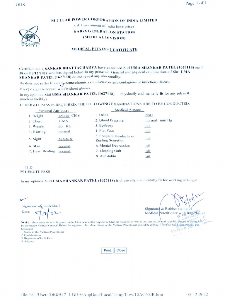 Height Pass | PDF | Clinical Medicine | Medical Specialties