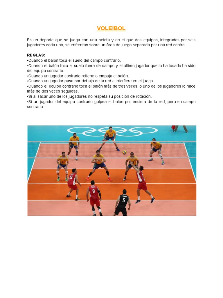 Voleibol | PDF