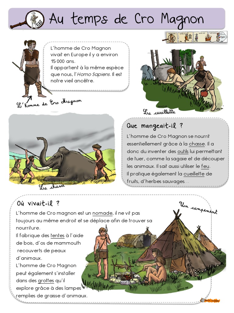 Vie et Art des Cro-Magnons | PDF | Chasse