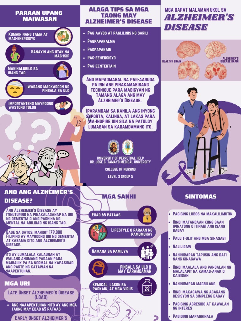Alzheimers Disease Leaflet | PDF