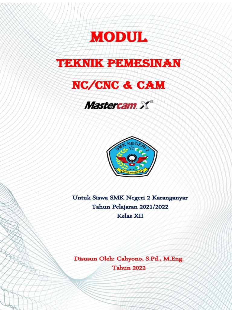 Modul CNC Cam - Xii - 2022 | PDF