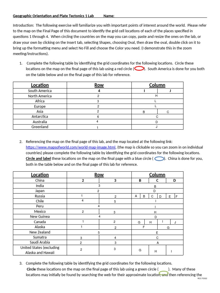 WEEK 2 LAB DONE - Noname | PDF | Pacific Ocean | Atlantic Ocean