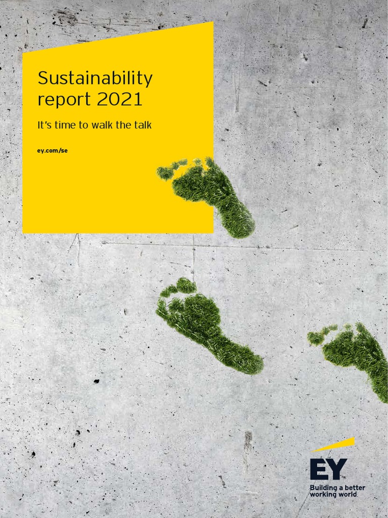 Ey Sustainability Report Dec 2021 | PDF | Sustainability | Strategic Management
