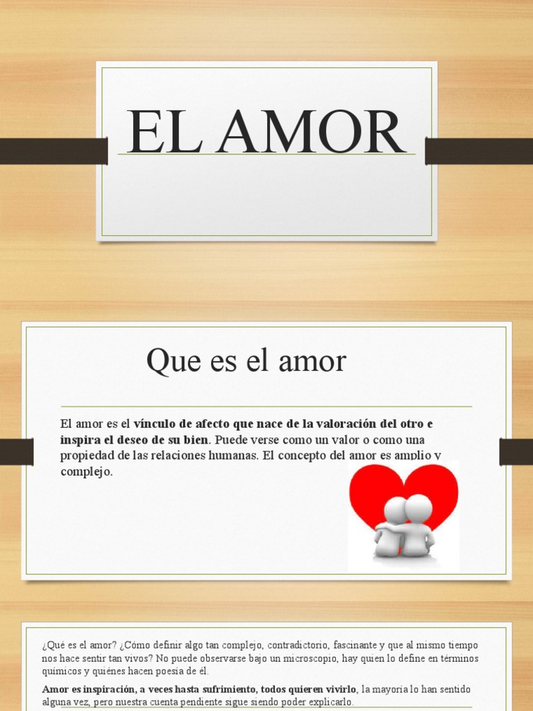 Qué Es El Amor Psicología Pdf Amor Sicología