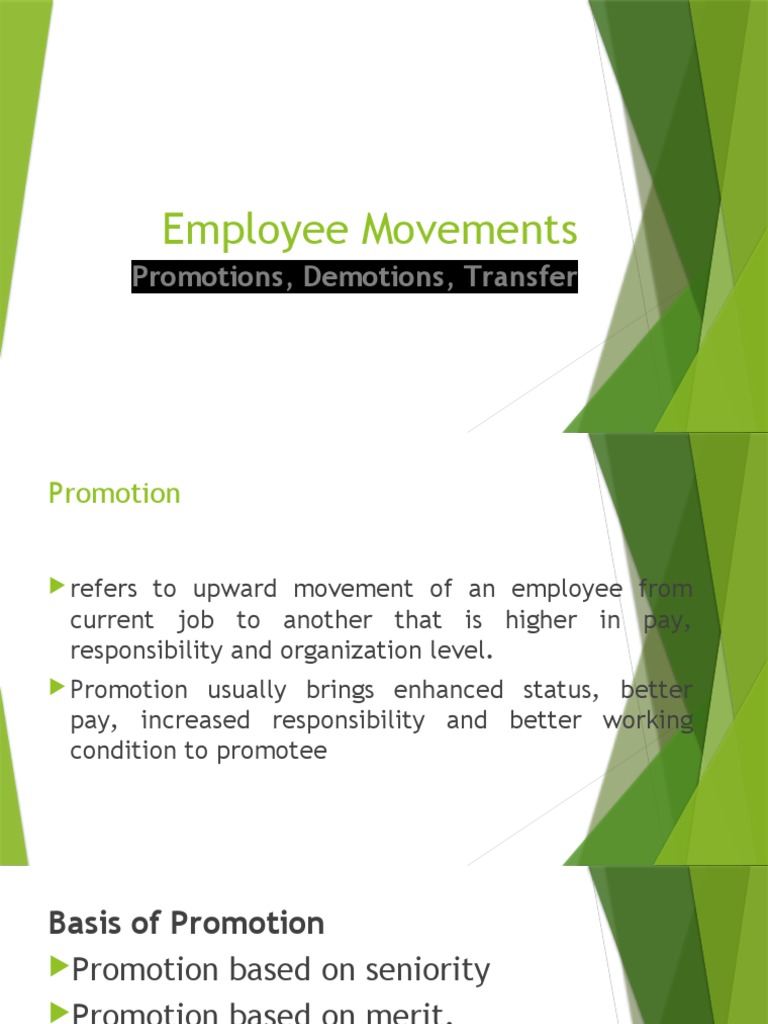 Employee Movements | PDF | Employment | Psychological Concepts