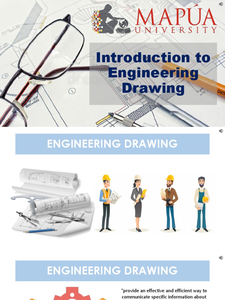 TOPIC 1 - Introduction To Engineering Drawing | PDF | Engineering | Drawing