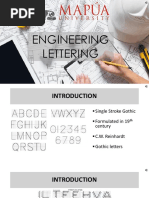 Standard Engineering Lettering | PDF | Graphic Design | Teaching ...