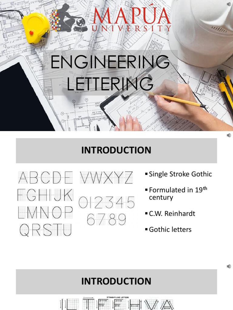 TOPIC 2 - Engineering Lettering | PDF | Encodings | Mathematics