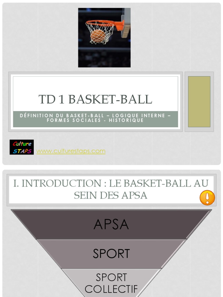 Définition et principes du basket-ball | PDF | Des sports | Sports ...