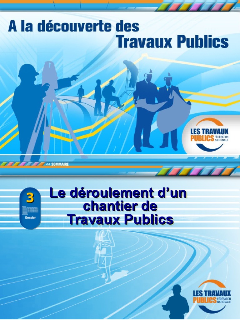3 Le Deroulement D Un Chantier de Travaux Publics | PDF | Pont | Économie