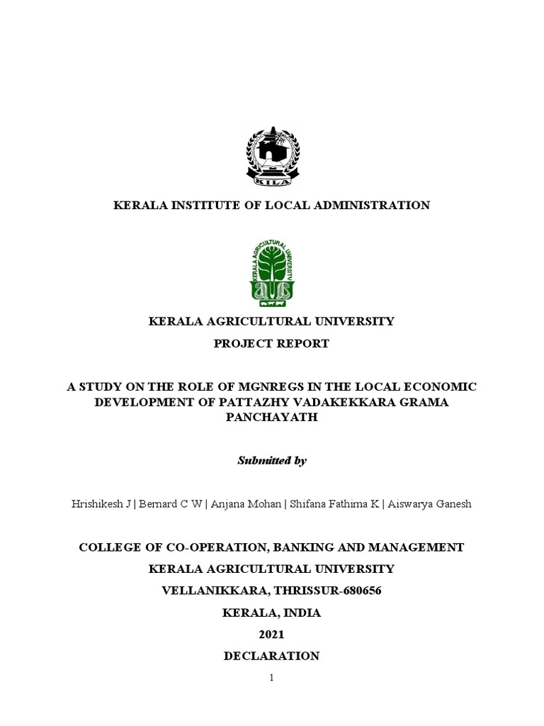 Kila Report | PDF | Economies