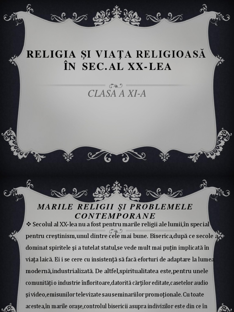 Religia in Secolul XX | PDF
