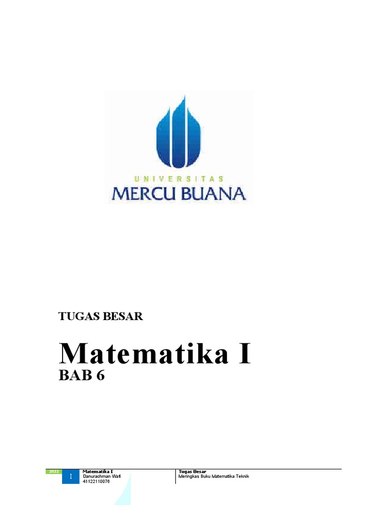 TB MTK Bab 6 | PDF
