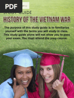 Vietnam War Study Notes Grade12 | PDF | Vietnam War | South Vietnam