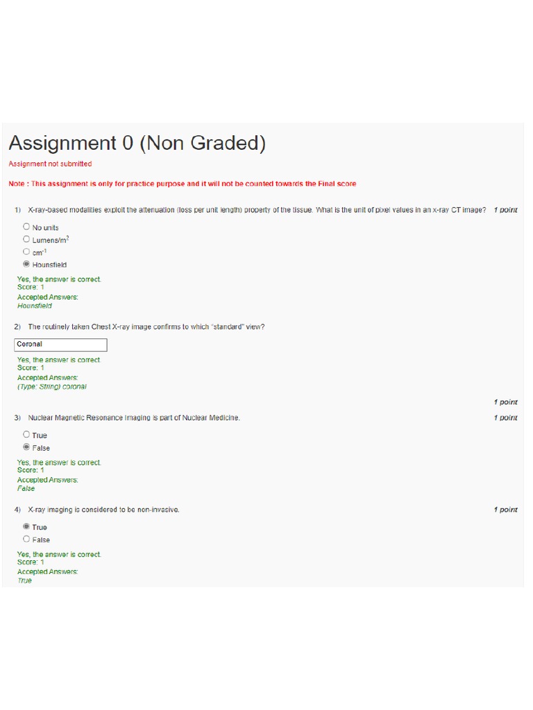 Nptel Assignment | PDF