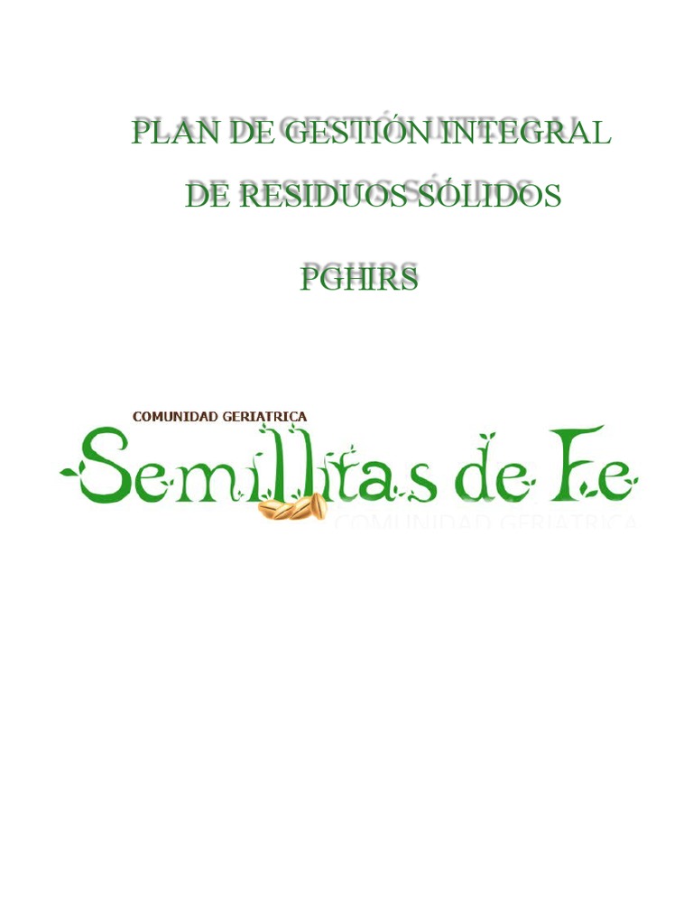 Manejo de Residuos | PDF | Residuos | Gestión de residuos Manejo de Residuos | PDF | Residuos | Gestión de residuos