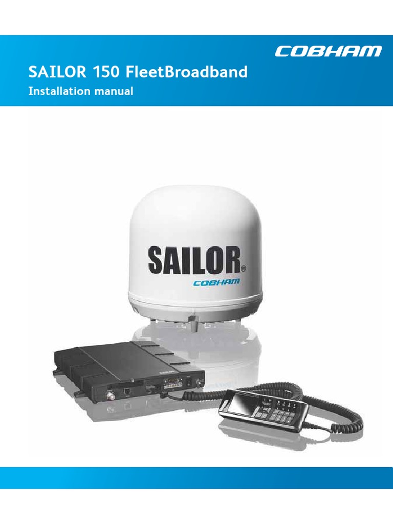 FBB150 Installation Manual 2014 | PDF | Radar | Antenna (Radio)