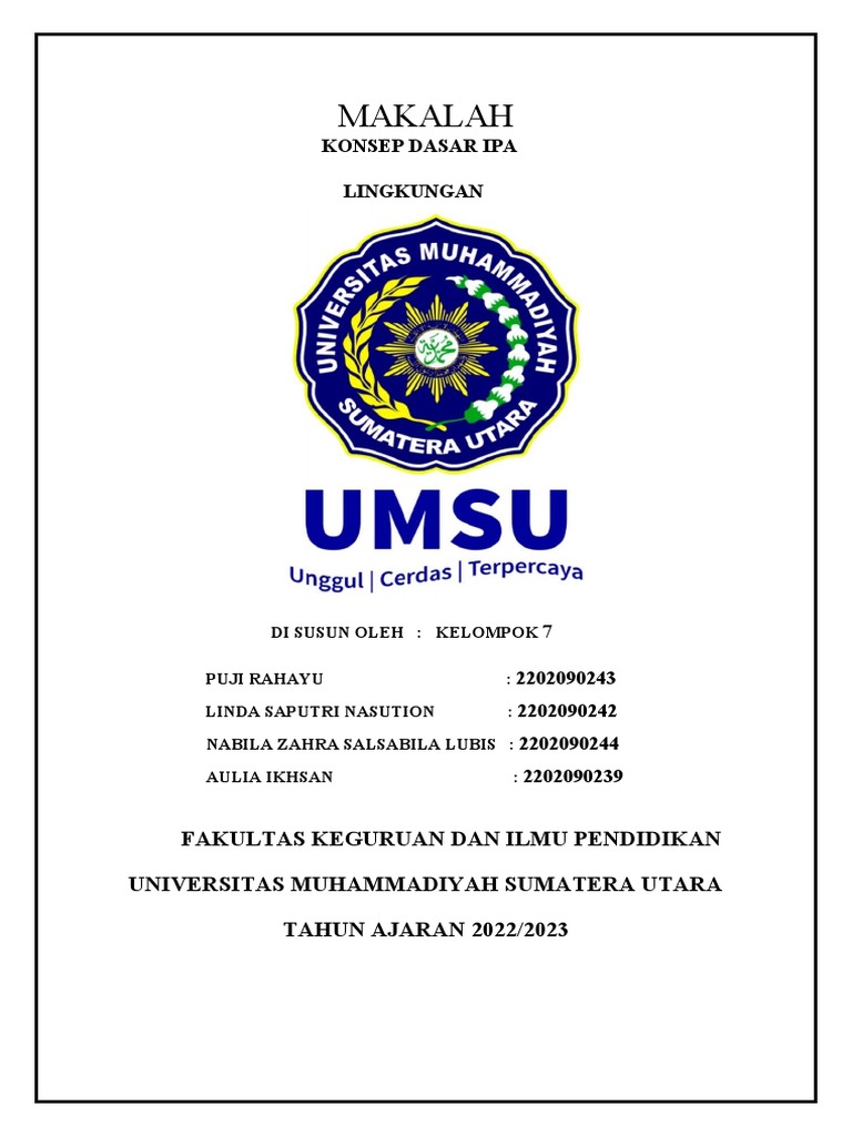 Tugas Makalah Ipa Kelompok 7 | PDF