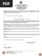 SGC Resolution SAMPLE | PDF