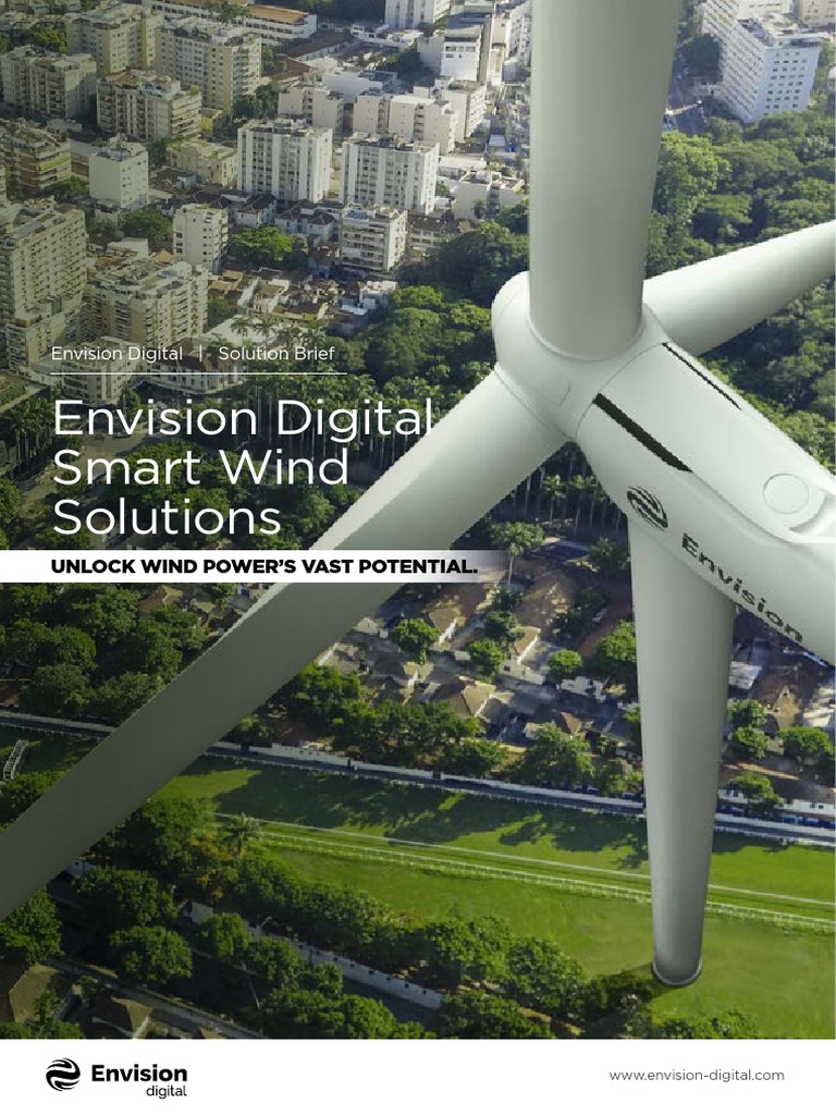 ENVISION DIGITAL SMART WIND SOLUTION DECK Draft2 | PDF | Wind Power ...