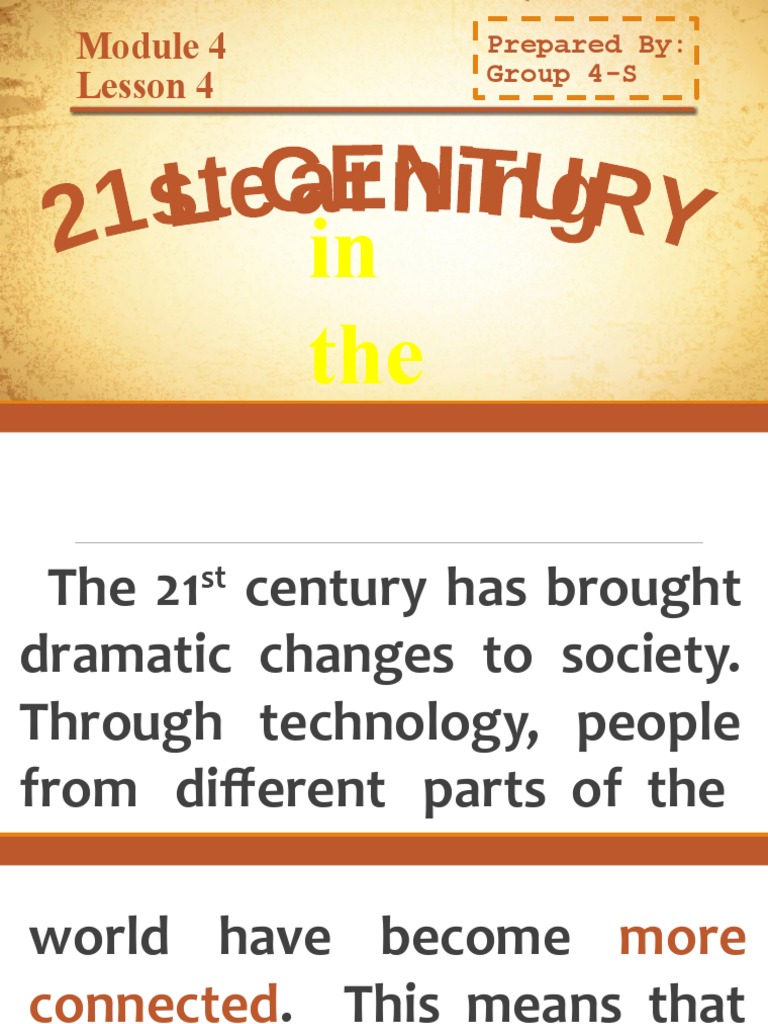 M4-L4 Learning in The 21st Century | PDF