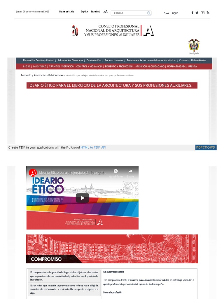 ETICA | PDF | Arquitecto