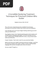 Fluency Shaping Worksheets for Stuttering | PDF | Stuttering | Fluency