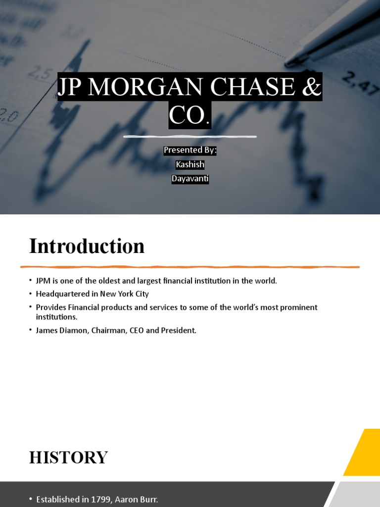 JP Morgan Chase & Co | PDF | Business | Finance & Money Management
