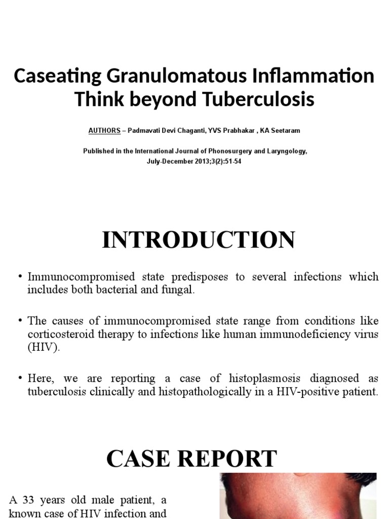Caseating Granulomatous Inflammation 2 | PDF | Health Sciences ...