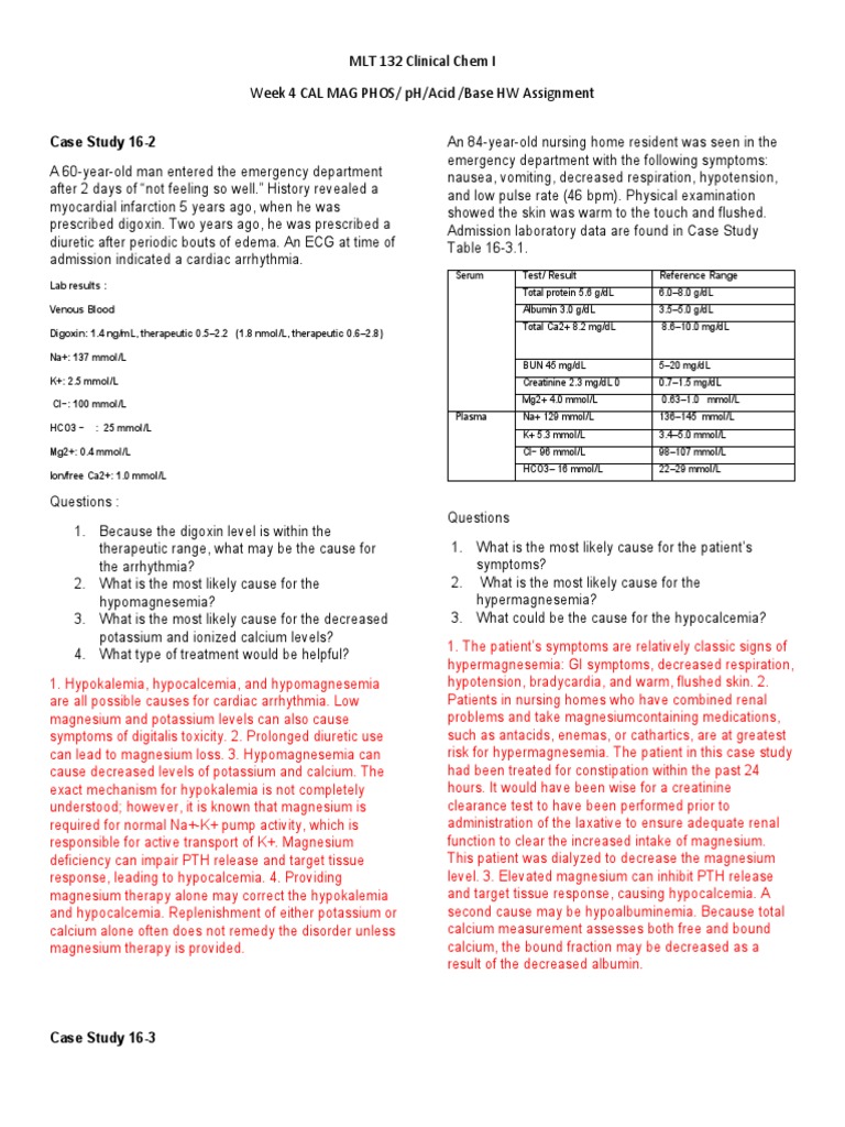 CC Case-Analysis-Compilation | PDF | Medical Specialties | Clinical ...