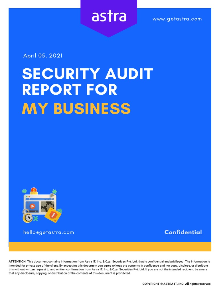Astra Security - Sample Report For VAPT | PDF | Http Cookie | Transport ...