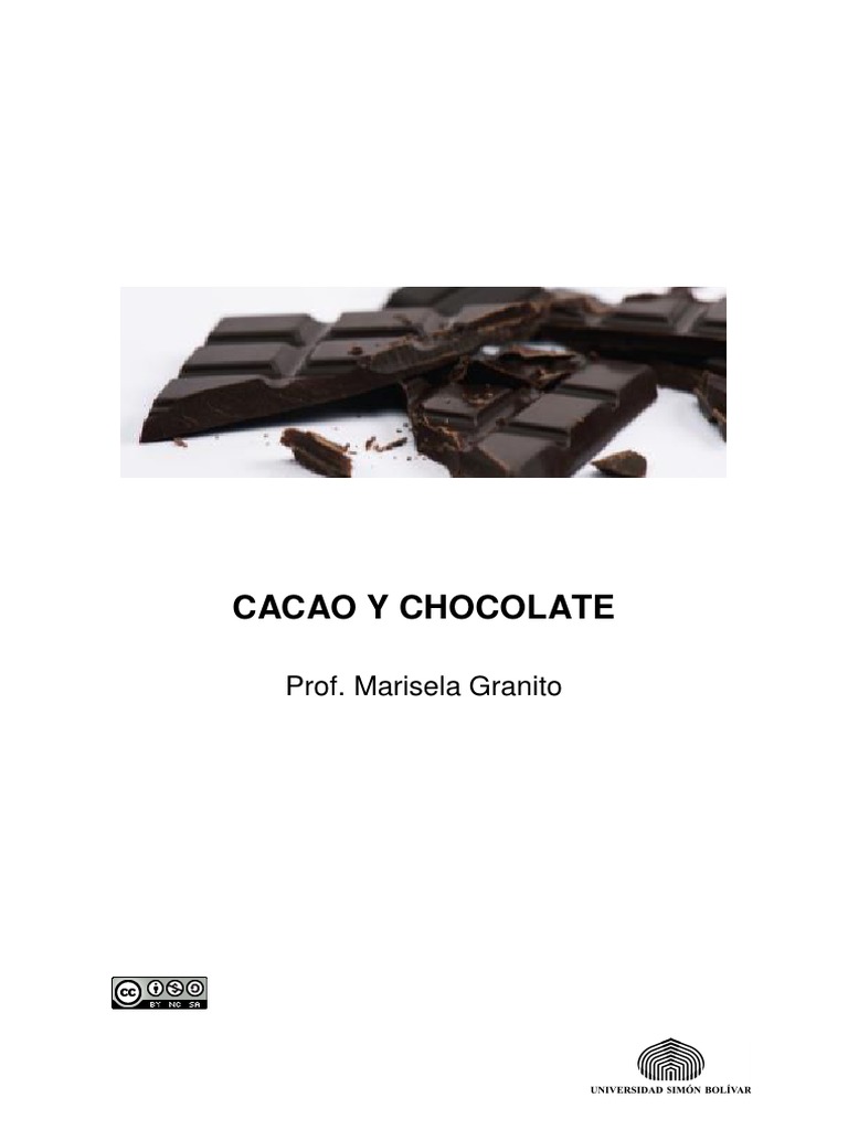Cacao y Chocolate | PDF | Chocolate | Fermentación