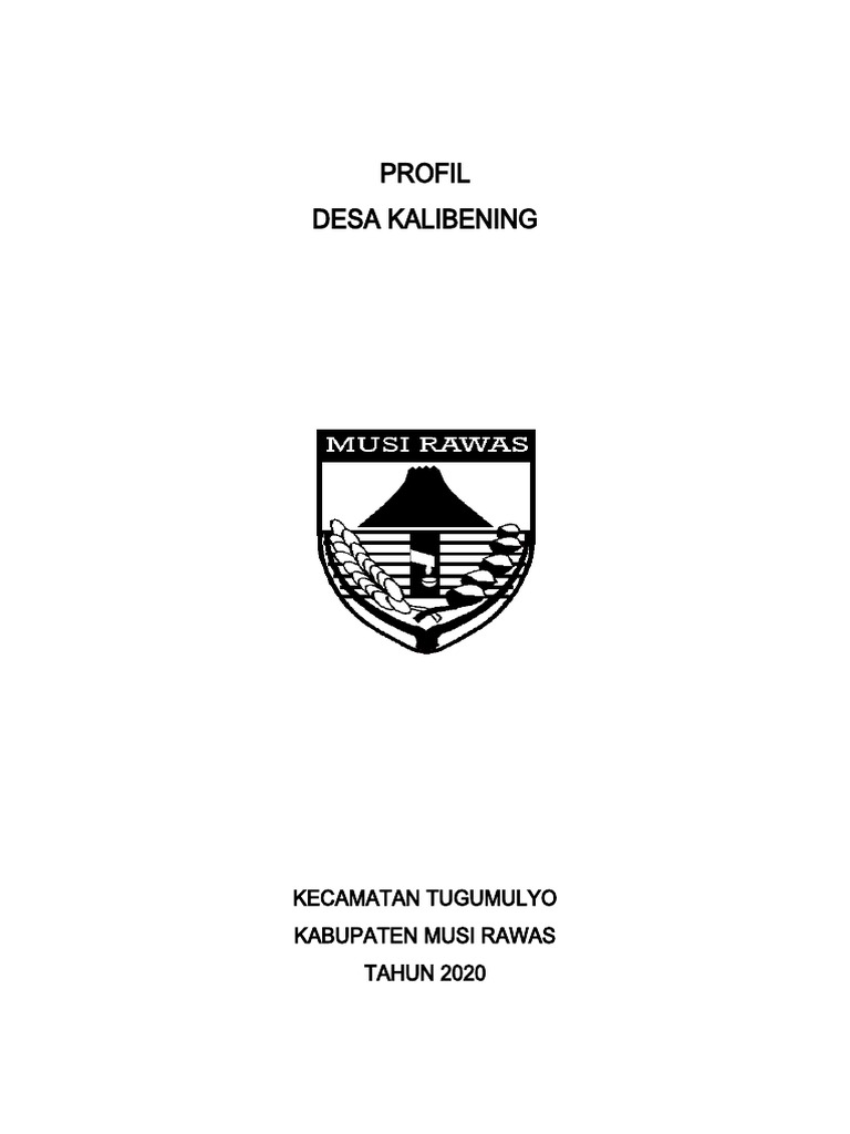 Profil Desa Kalibening 2021 New | PDF