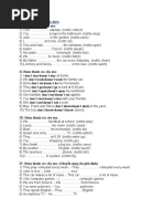 (TO Be OR To Have) Worksheet: Choose The Correct Verb | PDF