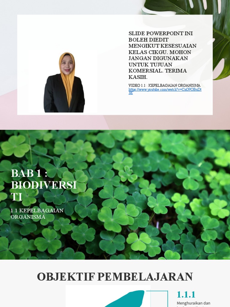 1 1 Kepelbagaian Organisma Pdf