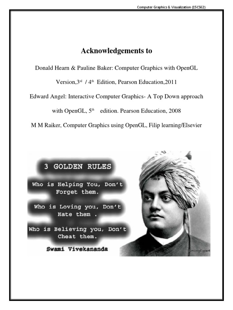 Computer Graphics VTU | PDF | Computer Graphics | Liquid Crystal Display